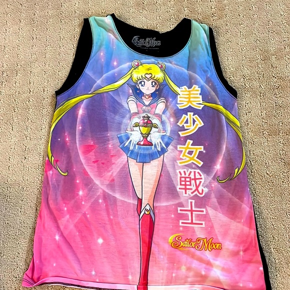 naoko takeuchi | Shirts & Tops | Sailor Moon Medium Tank Top | Poshmark